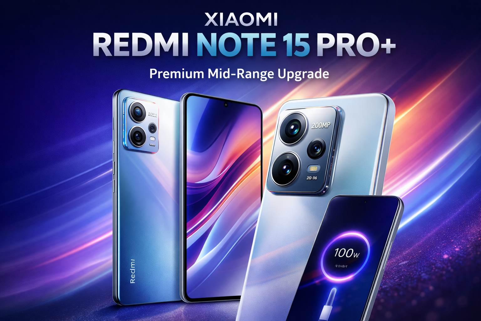 Xiaomi Redmi Note 15 Pro Plus Price in India, Launch Date & Specs