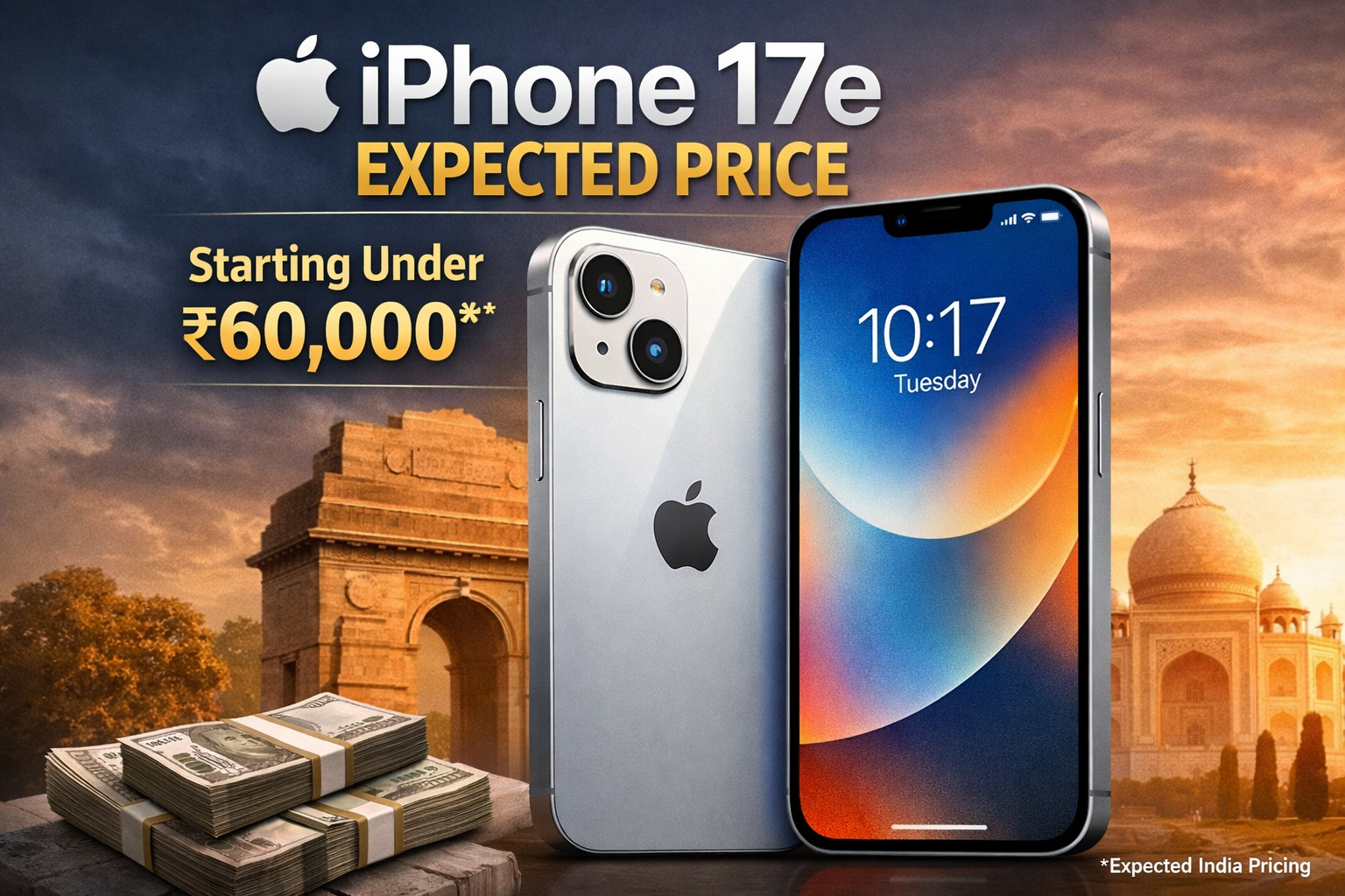 iPhone 17e Expected Price in India: Under ₹60,000?
