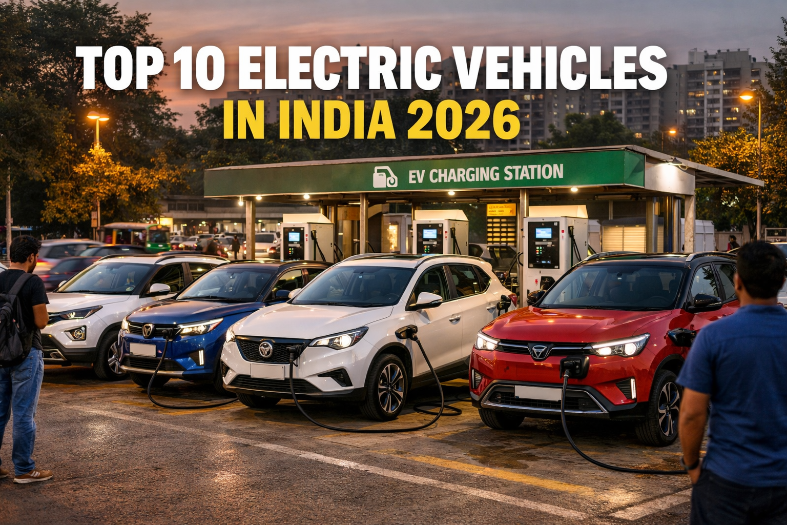 Best Electric Cars in India 2026: Top 10 EVs with Prices & Range