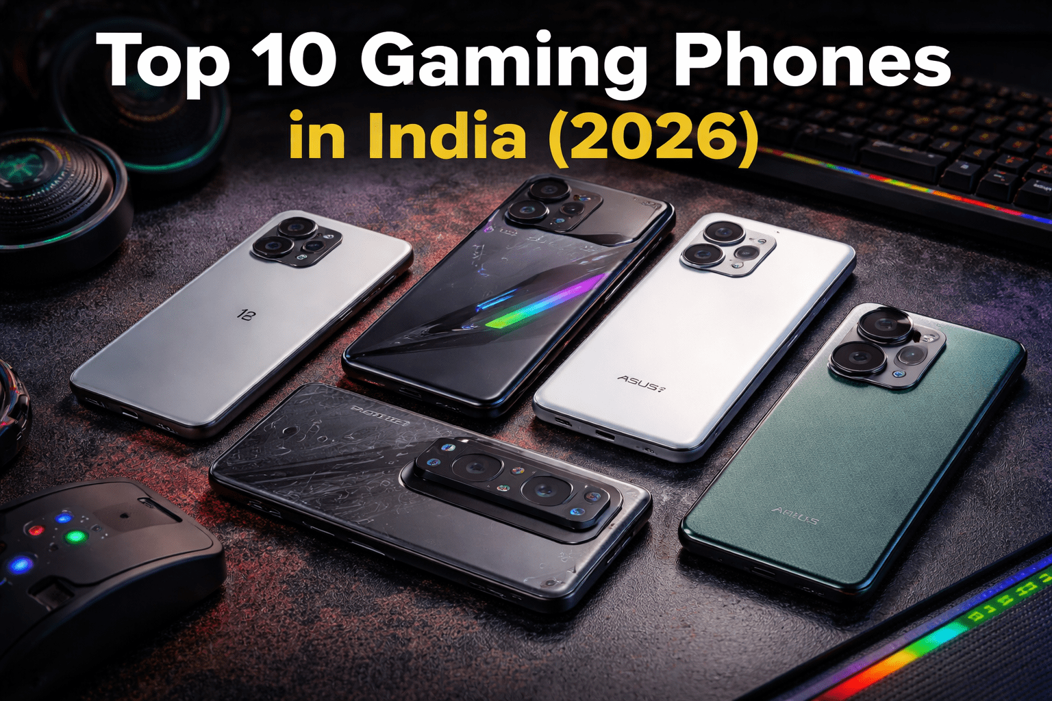 Top 10 Gaming Phones in India (2026): Tested for Real FPS Performance